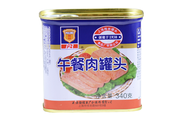 MALING LUNCHEON MEAT SQUARE 340G - Jiada
