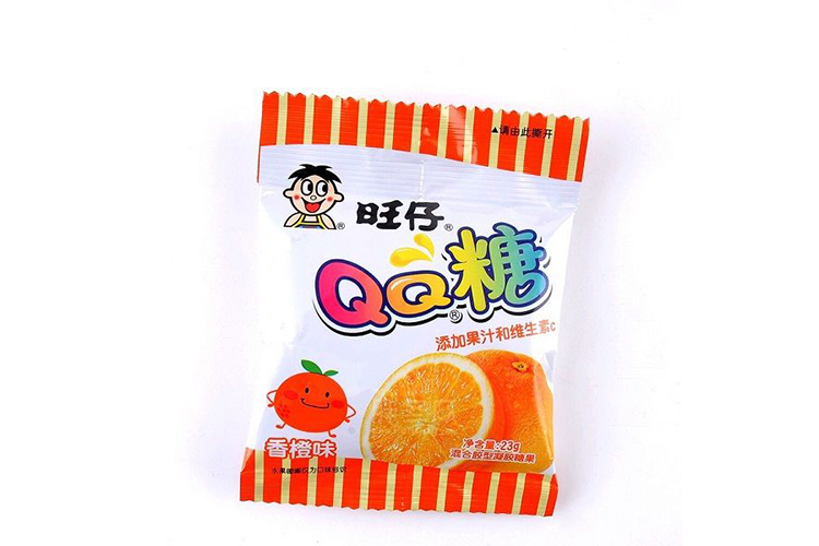 WANGZAI QQ CANDY ORANGE FLAVOR 20G - Jiada