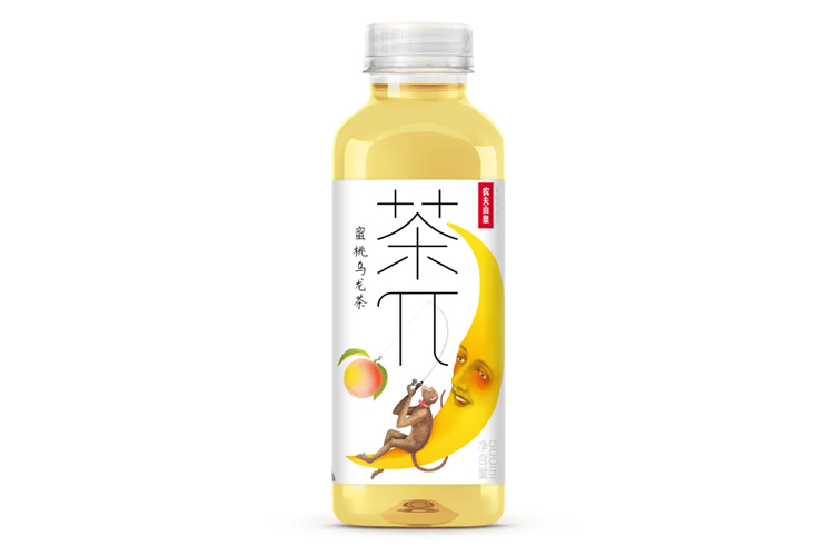 NONGFU CHA PAI FRUIT TEA PEACH OOLONG FLAVOUR 500ML - Jiada
