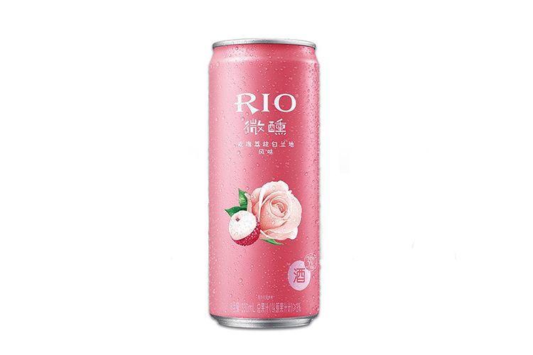 RIO LIGHT ROSE&LYCHEE BRANDY 330ML - Jiada