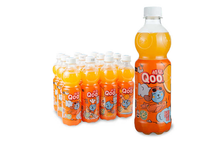 QOO ORANGE JUICE 450ML 12BOTTLES - Jiada
