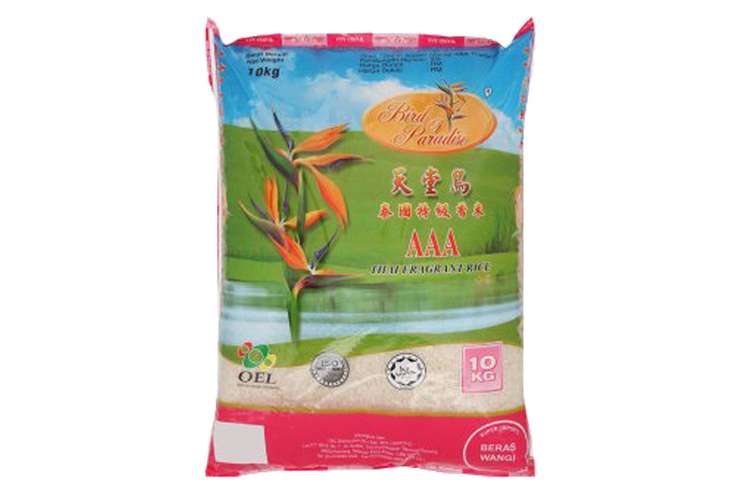 SIAM SUPER BIRD OF PARADISE WHITE RICE 10KG - Jiada